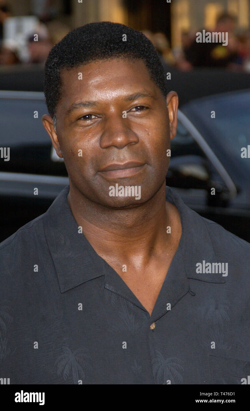 LOS ANGELES, CA. July 21, 2003: Actor DENNIS HAYSBERT at the world ...