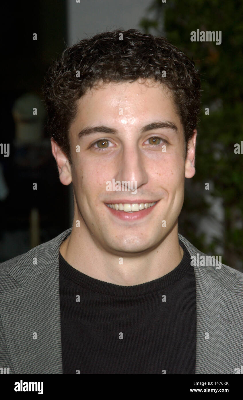 LOS ANGELES, CA. July 24, 2003: Actor JASON BIGGS at the world premiere ...
