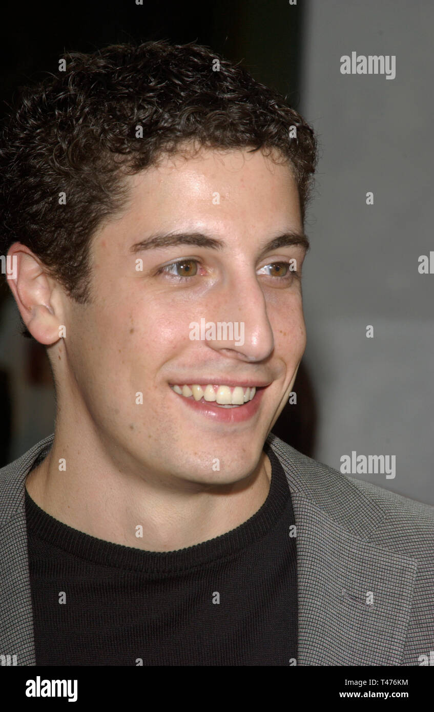 LOS ANGELES, CA. July 24, 2003: Actor JASON BIGGS at the world premiere ...