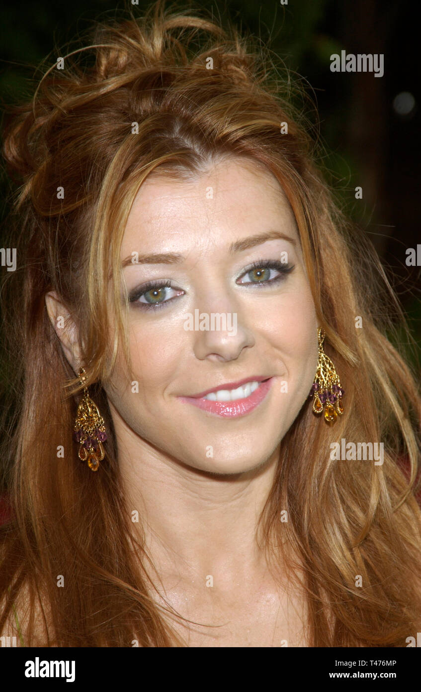LOS ANGELES, CA. July 24, 2003: Actress ALYSON HANNIGAN at the world ...