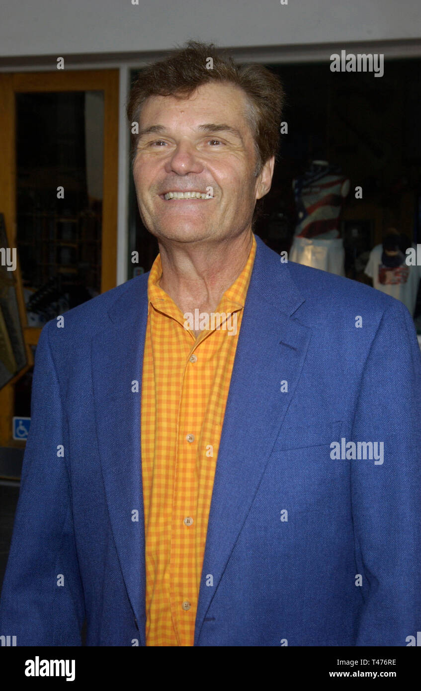 LOS ANGELES, CA. July 24, 2003: Actor FRED WILLARD at the world ...