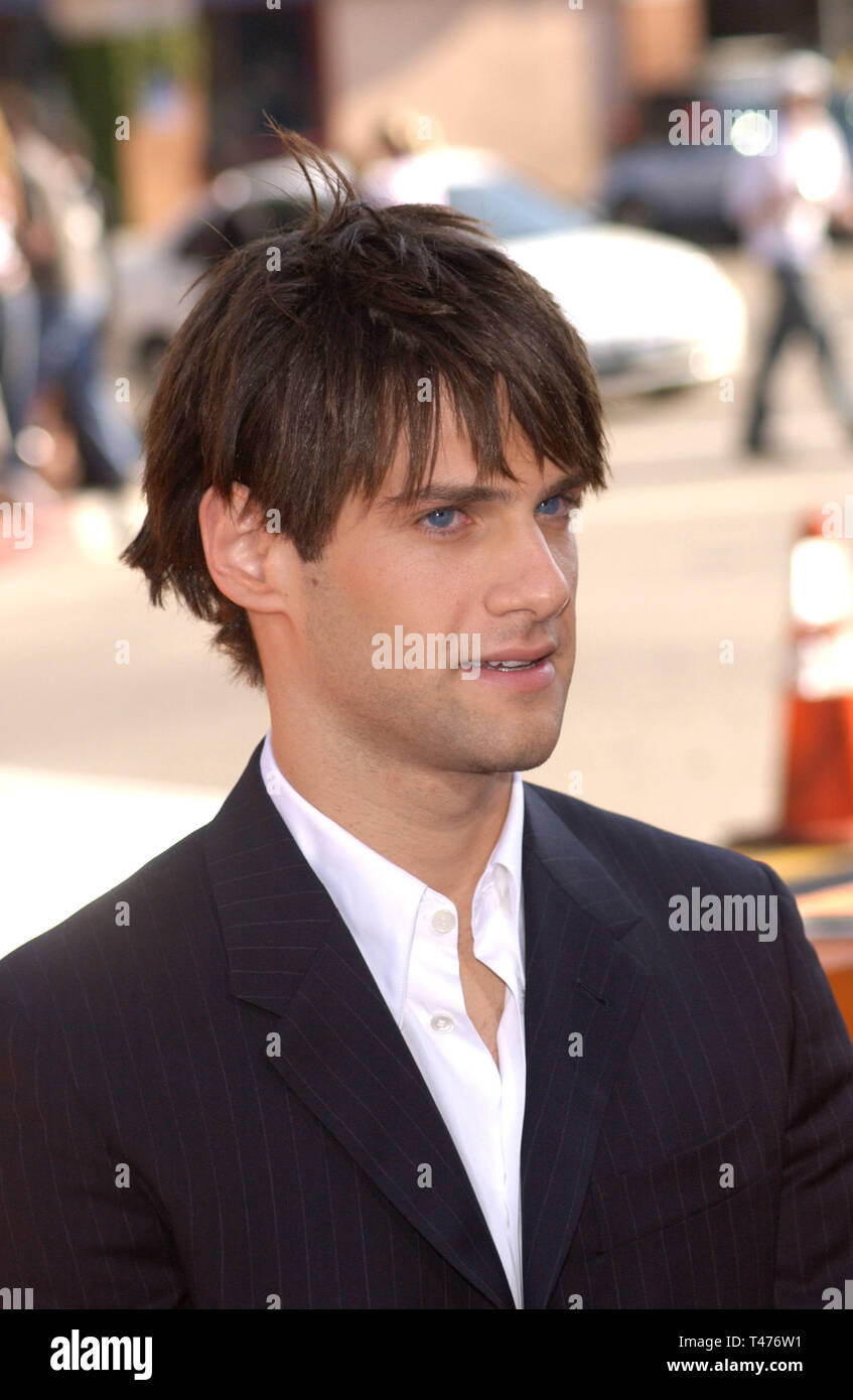 LOS ANGELES, CA. July 27, 2003: JUSTIN BARTHA at the Los Angeles ...