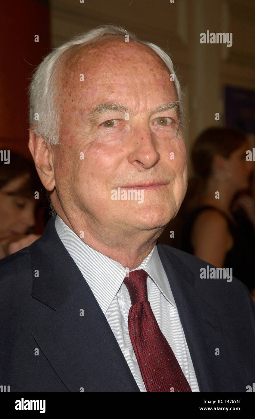LOS ANGELES, CA. July 29, 2003: Director JAMES IVORY at the Los Angeles ...