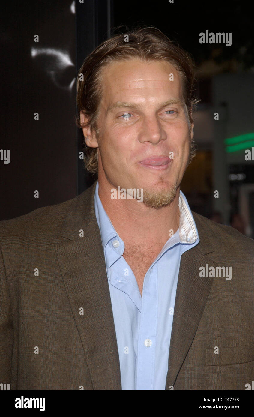 LOS ANGELES, CA. July 30, 2003: Actor BRIAN VAN HOLT at the world ...