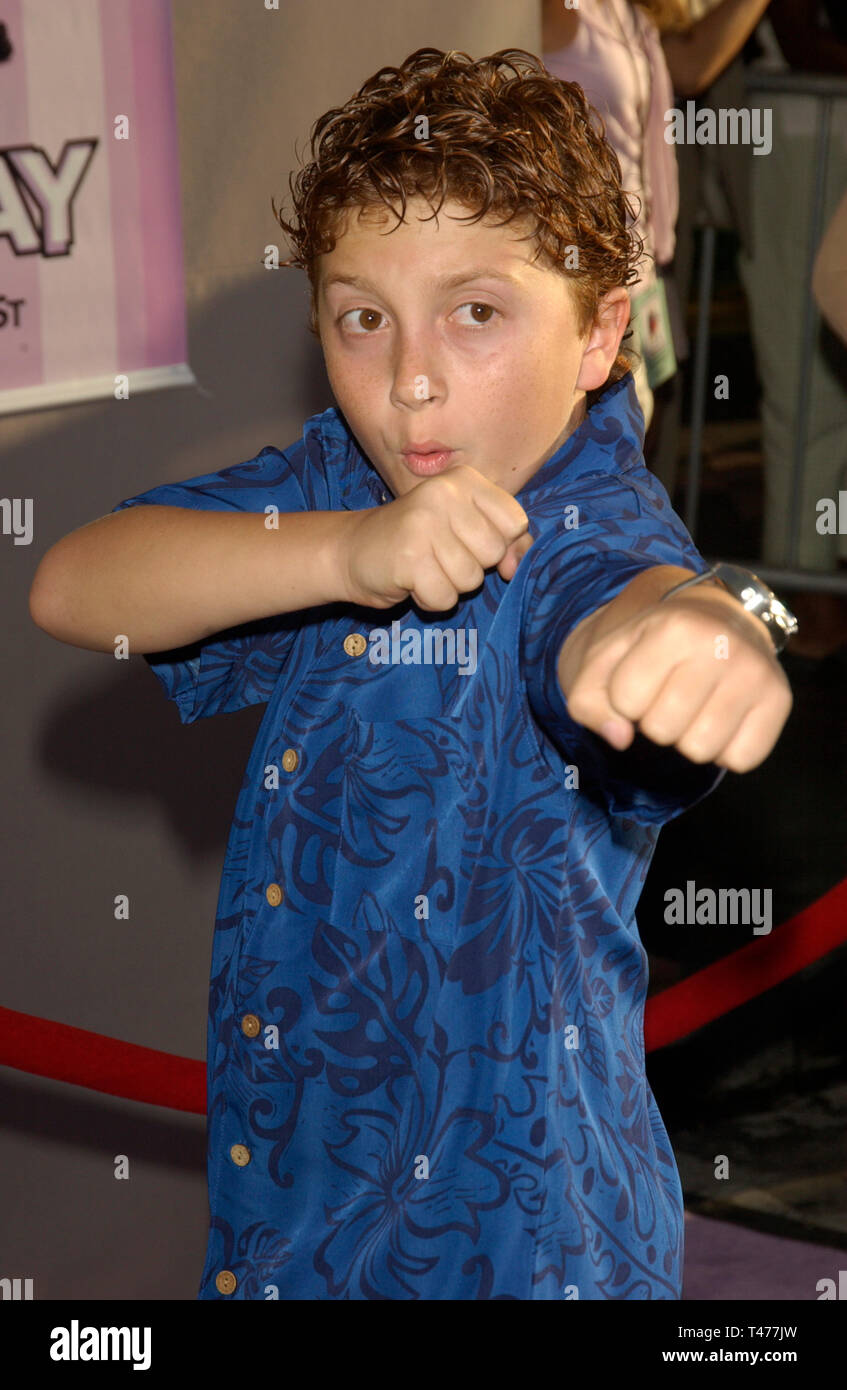 LOS ANGELES, CA. August 04, 2003: Actor DARYL SABARA at the Hollywood ...