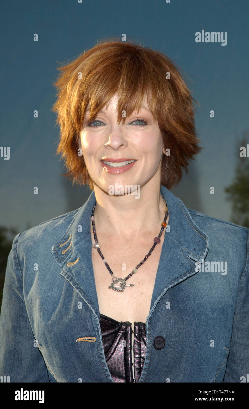 LOS ANGELES, CA. August 11, 2003: Actress FRANCES FISHER at world ...