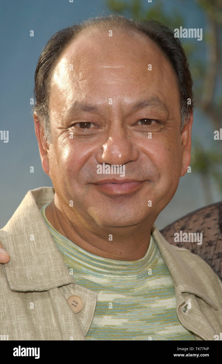 LOS ANGELES, CA. August 11, 2003: Actor CHEECH MARIN & family at world ...
