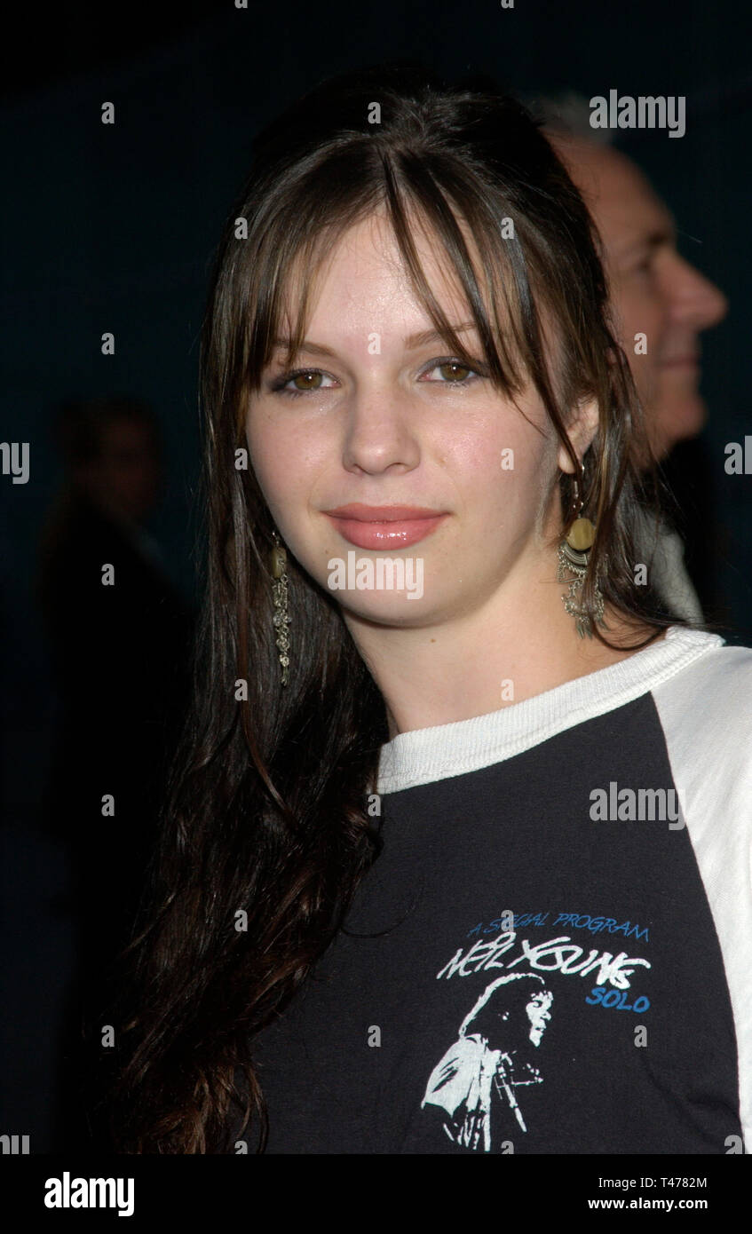 LOS ANGELES, CA. August 13, 2003: Actress AMBER TAMBLYN at the world ...