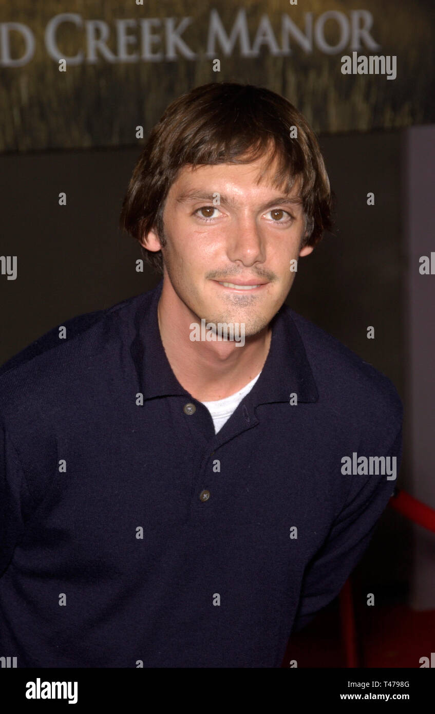 LOS ANGELES, CA. September 17, 2003: Actor LUCAS HAAS at the world ...