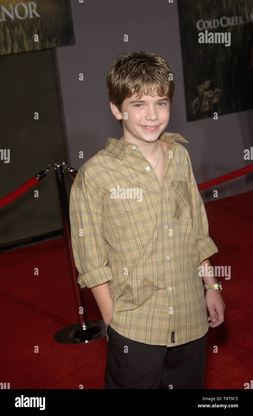 LOS ANGELES, CA. September 17, 2003: Actor RYAN WILSON at the world ...