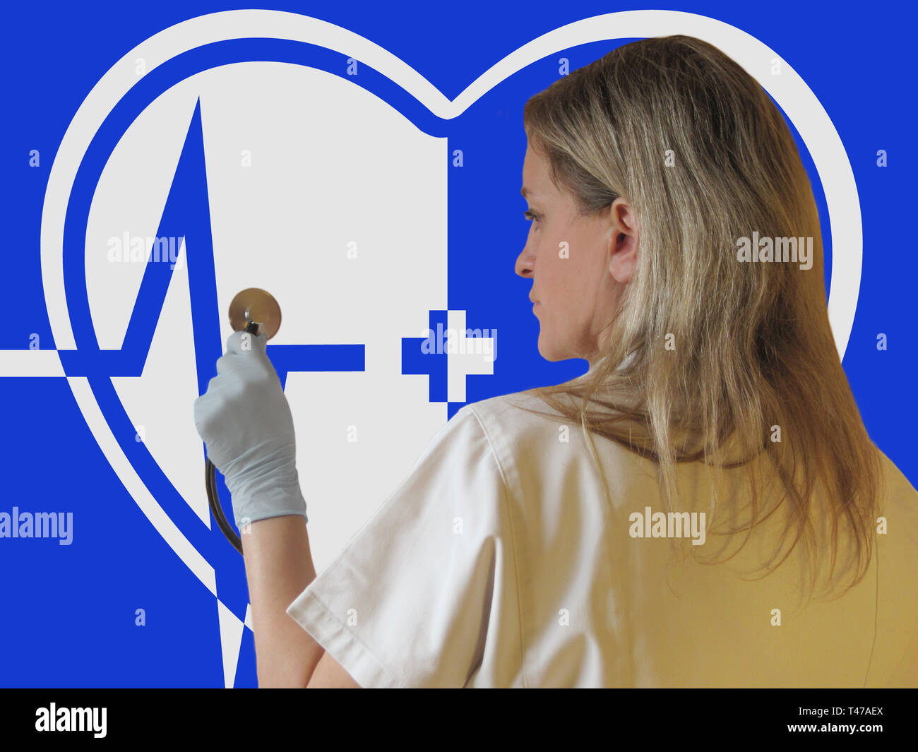 Electrocardiogram procedure hi-res stock photography and images - Alamy