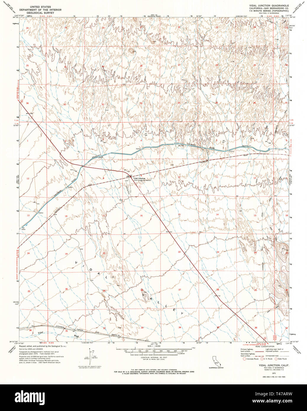 Vidal junction hi-res stock photography and images - Alamy