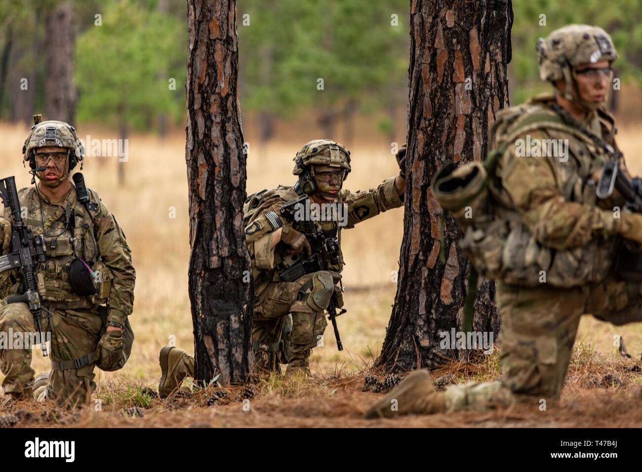 U.S. Army Soldiers assigned to Bravo Company, 3rd Battalion, 187th ...
