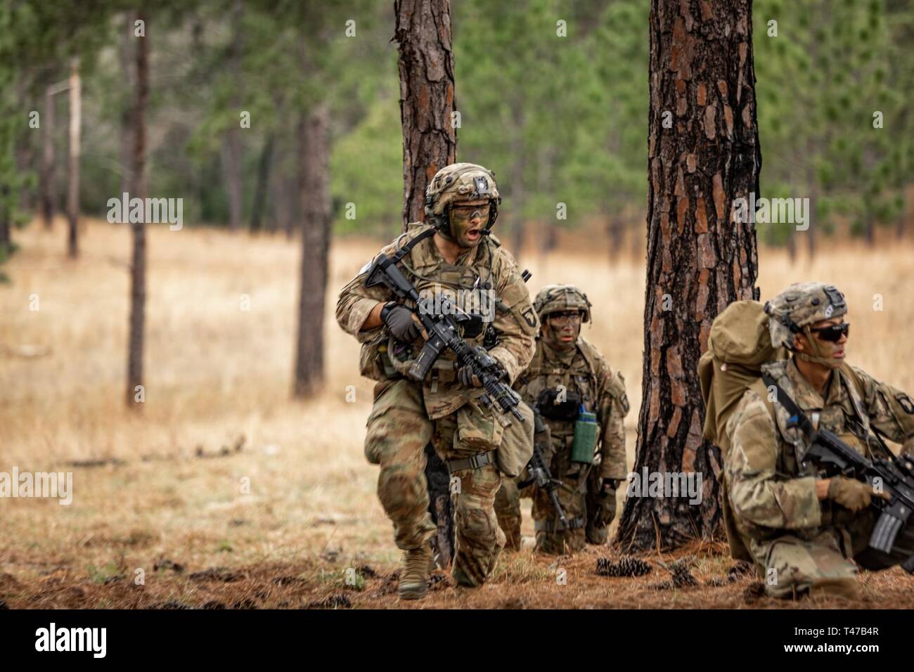U.S. Army Soldiers assigned to Bravo Company, 3rd Battalion, 187th ...