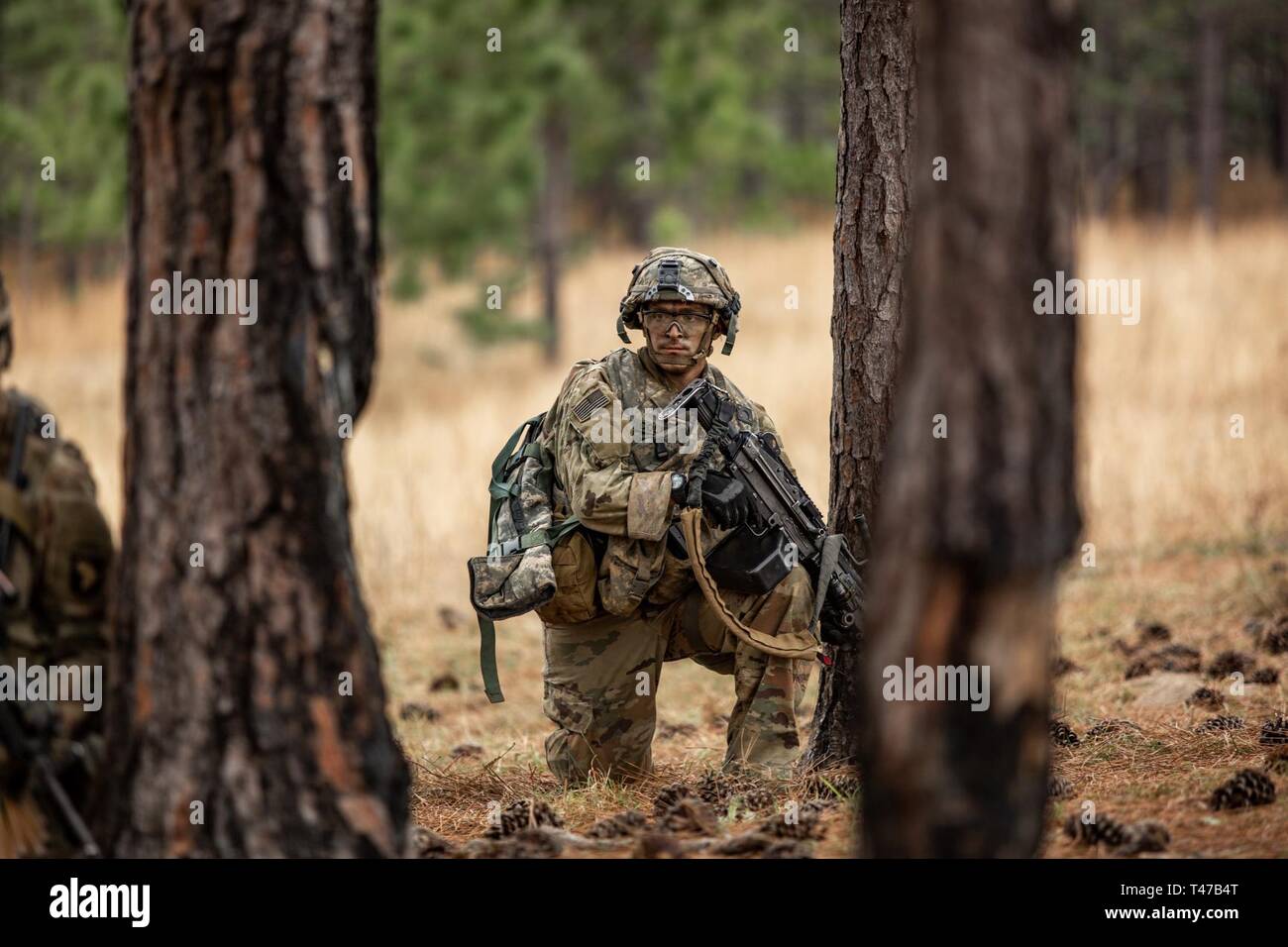 U.S. Army Soldiers assigned to Bravo Company, 3rd Battalion, 187th ...