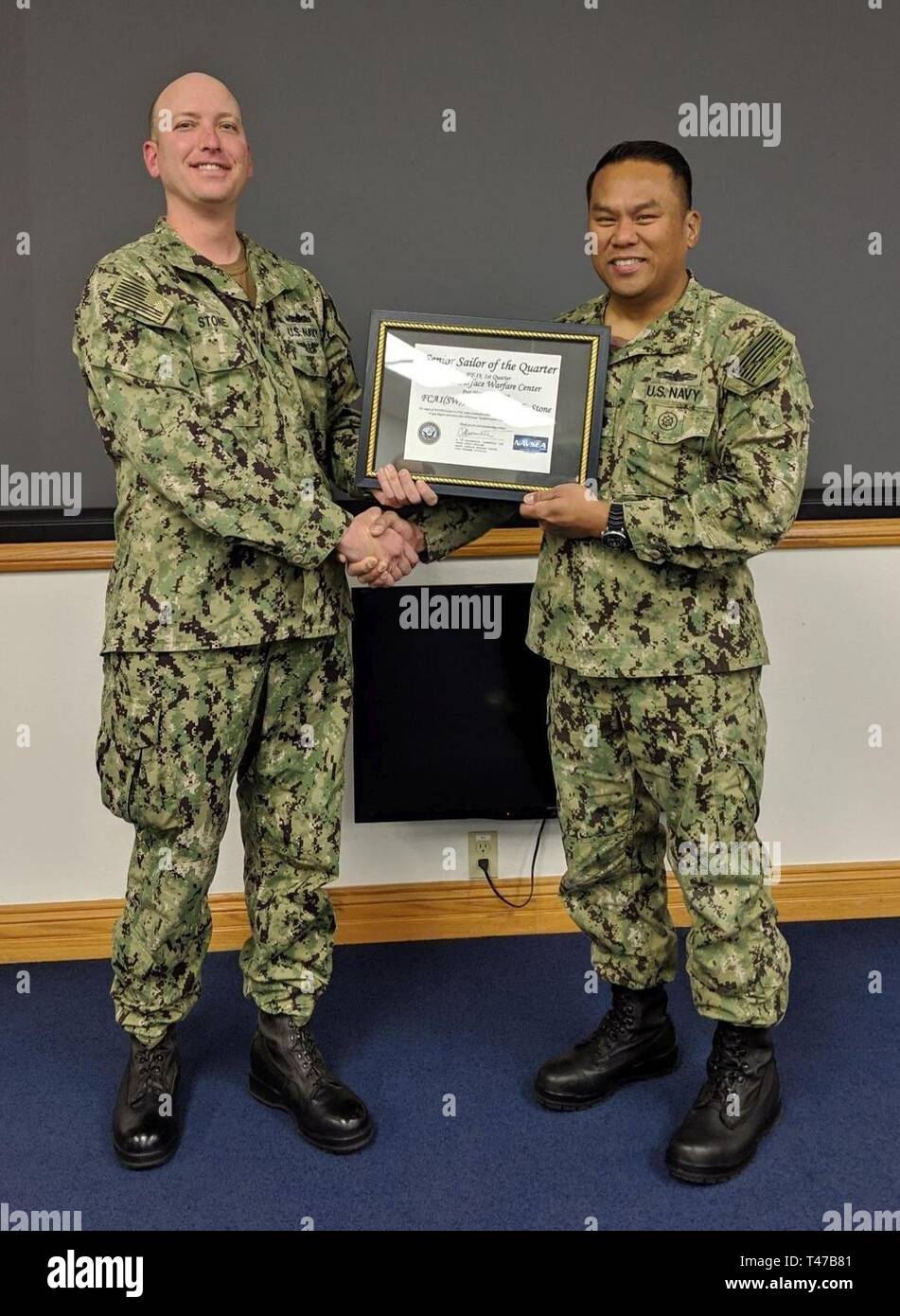 Naval surface warfare center port hueneme division hi-res stock ...