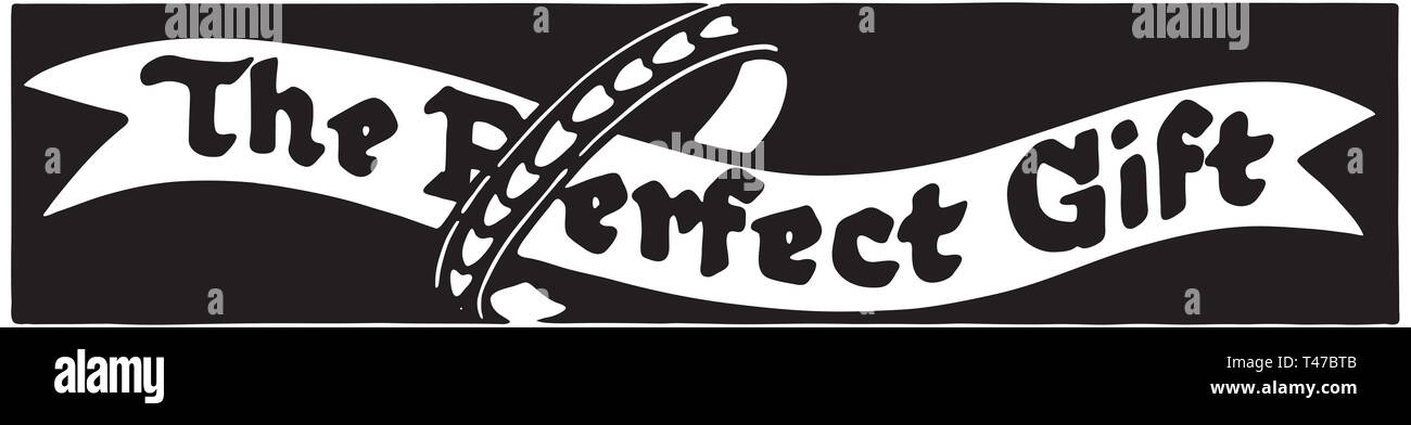 The Perfect Gift Stock Photo - Alamy