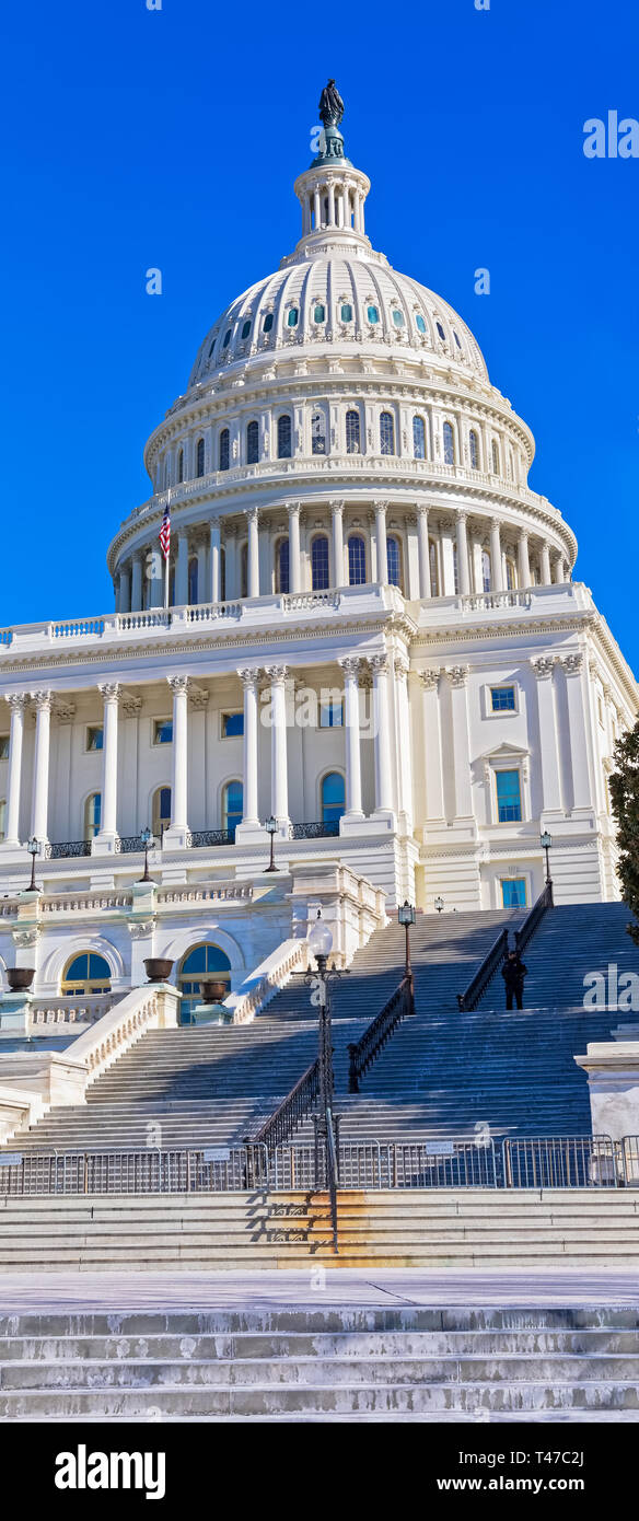Congress washington stairs hi-res stock photography and images - Alamy