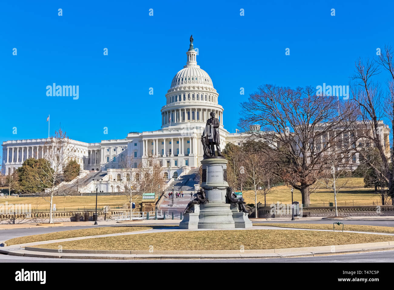 James Garfield Circle in Washington DC USA Stock Photo - Alamy