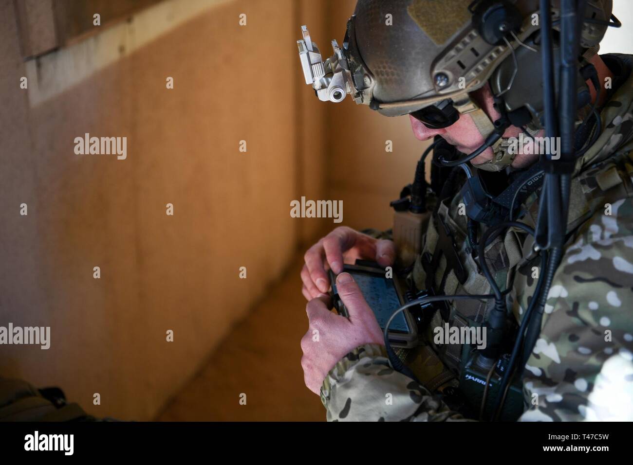 U.S. Air Force combat rescue officers from the 351st Special Warfare ...