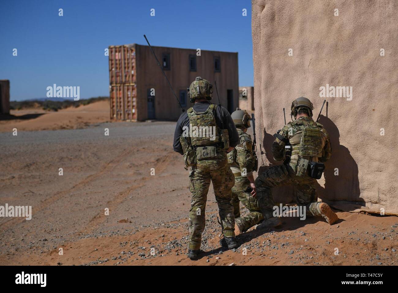 U.S. Air Force combat rescue officers from the 351st Special Warfare ...
