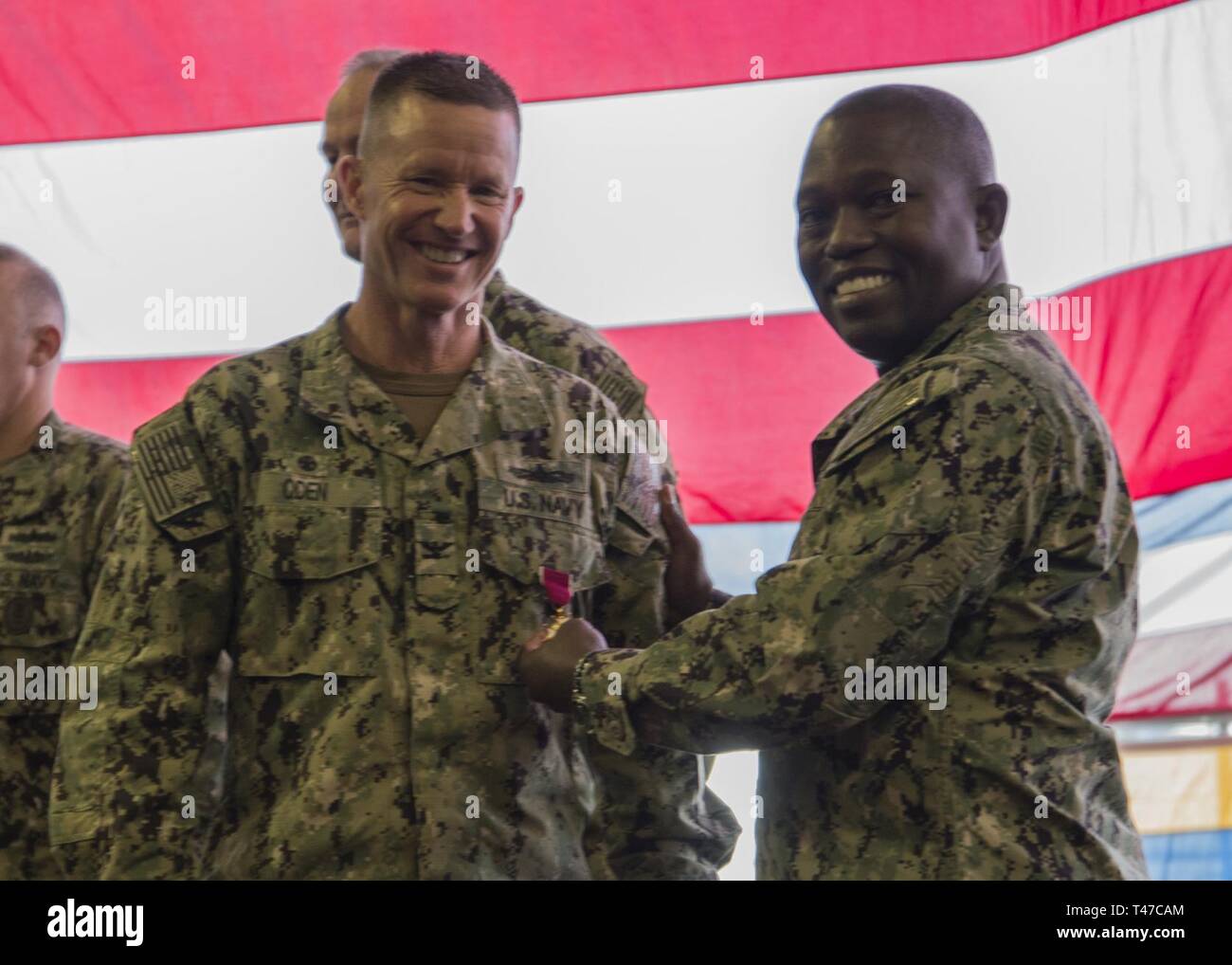DIEGO (March 15, 2019) — Rear Adm. Cedric Pringle, commander ...