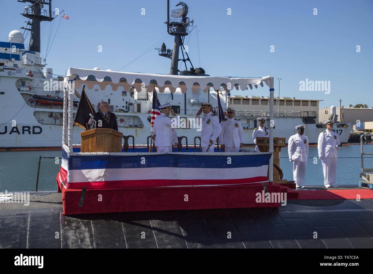 JOINT BASE PEARL HARBOR-HICKAM, Hawaii (Mar 15, 2019) Cmdr. Joseph ...