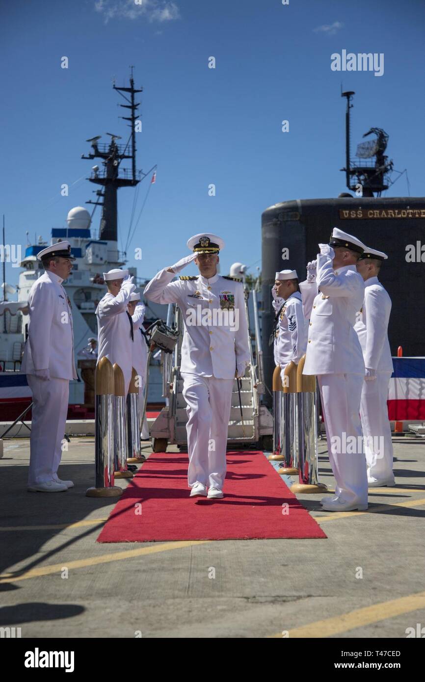 JOINT BASE PEARL HARBOR-HICKAM, Hawaii (Mar 15, 2019) Cmdr. Joseph ...