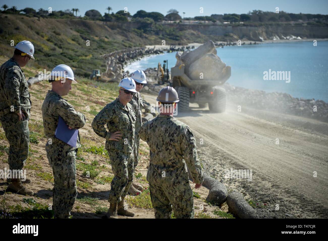 ROTA, Spain (March 15, 2019) Equipment Operator 1st Class Kevin Clayton ...