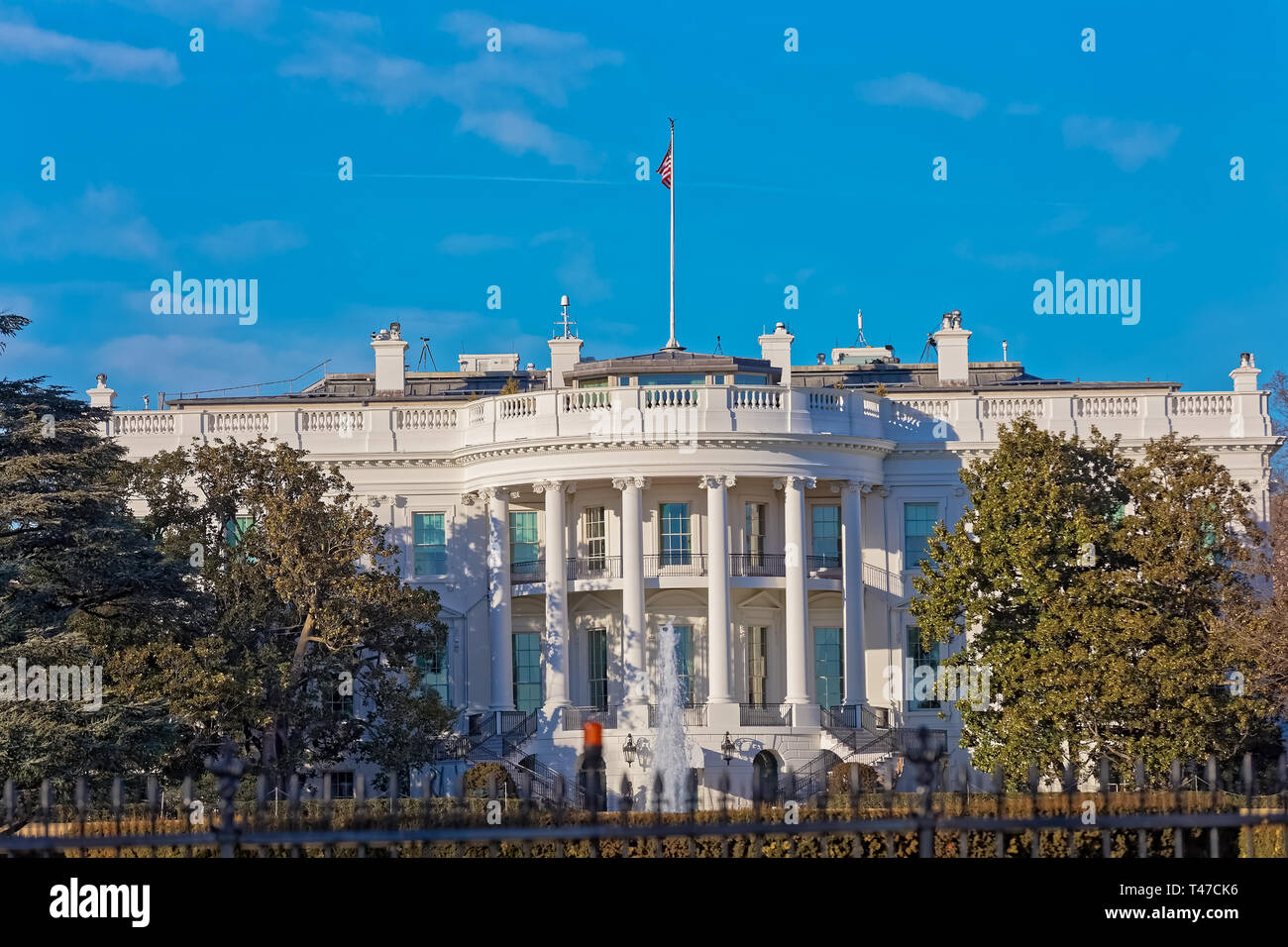White House Washington Dc Exterior High Resolution Stock Photography ...