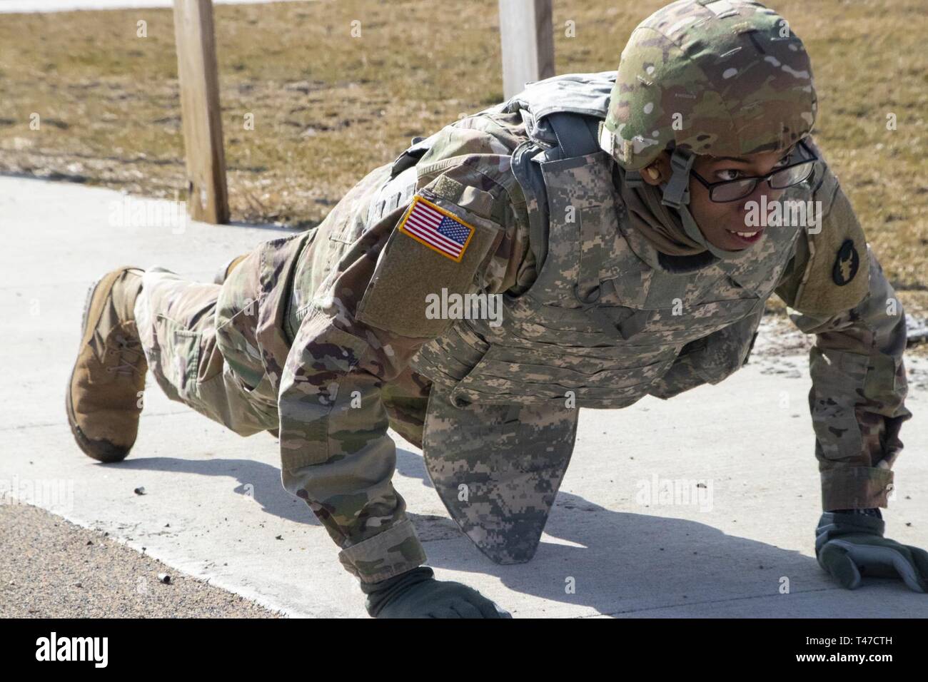 Pfc. Ismaila Barry, an air defense battle management system operator ...
