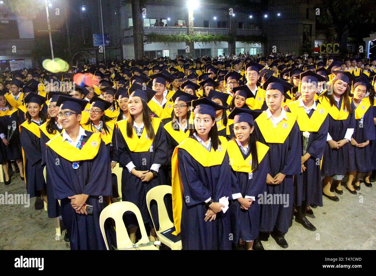 Philippines. 08th Apr, 2019. Jose Angelo Villafuerte (4th from left ...