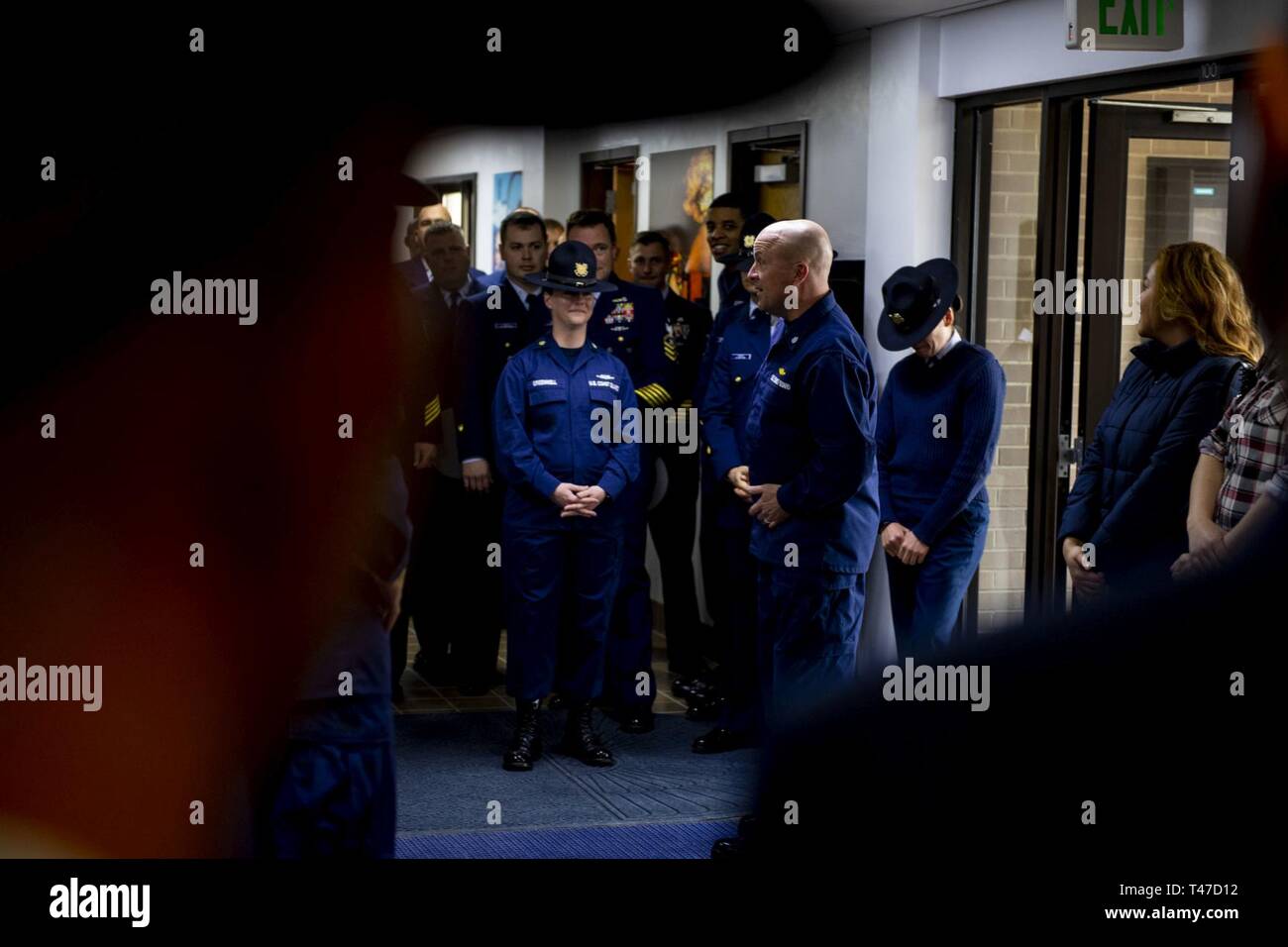 Cmdr. Scott Rae, the training officer at Training Center Cape May ...