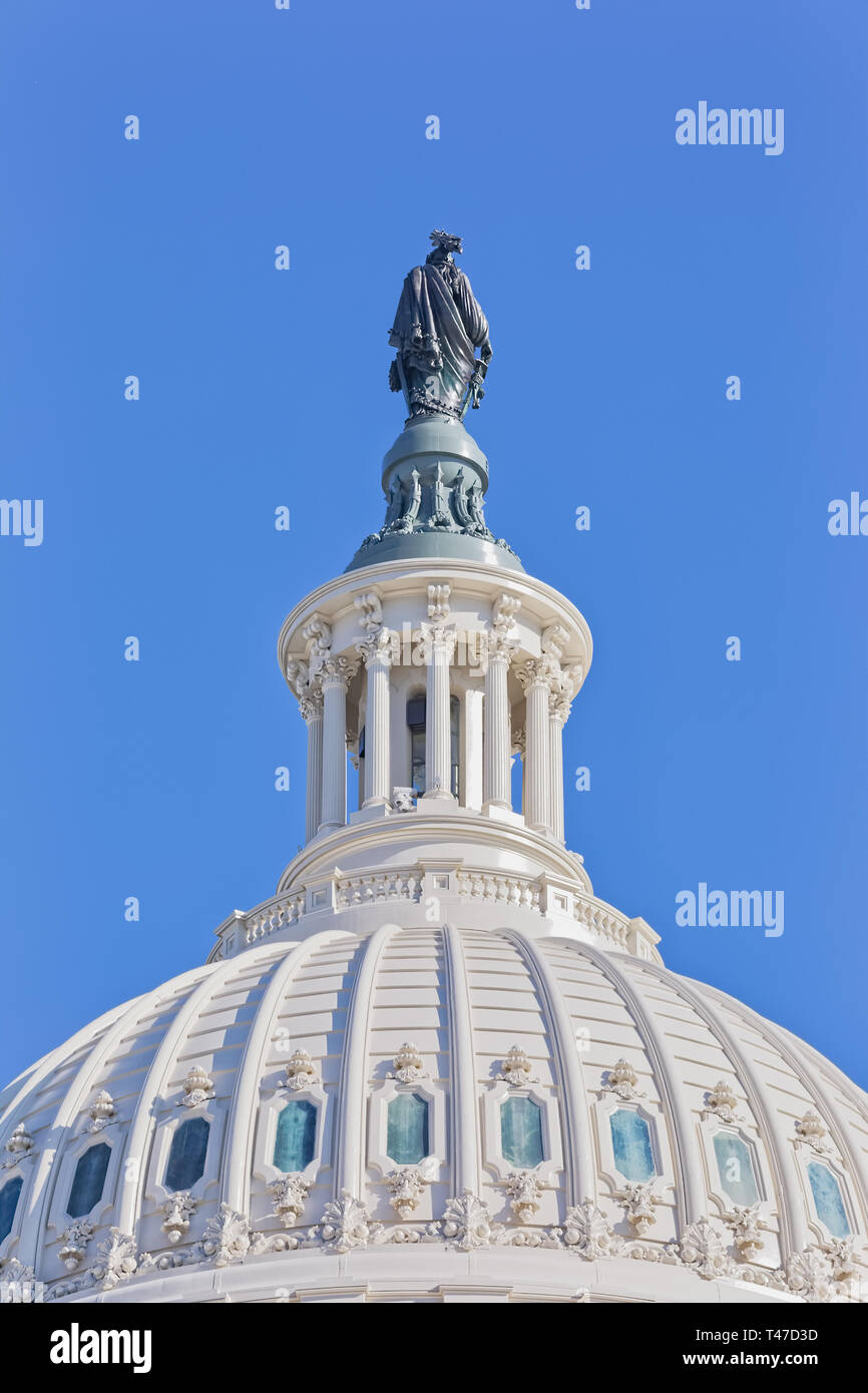 United States Capitol building dome in Washington DC Stock Photo - Alamy