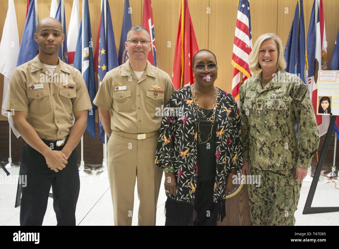 Hospital Corpsman Keith Joyner, Commanding Officer for Naval Medical ...