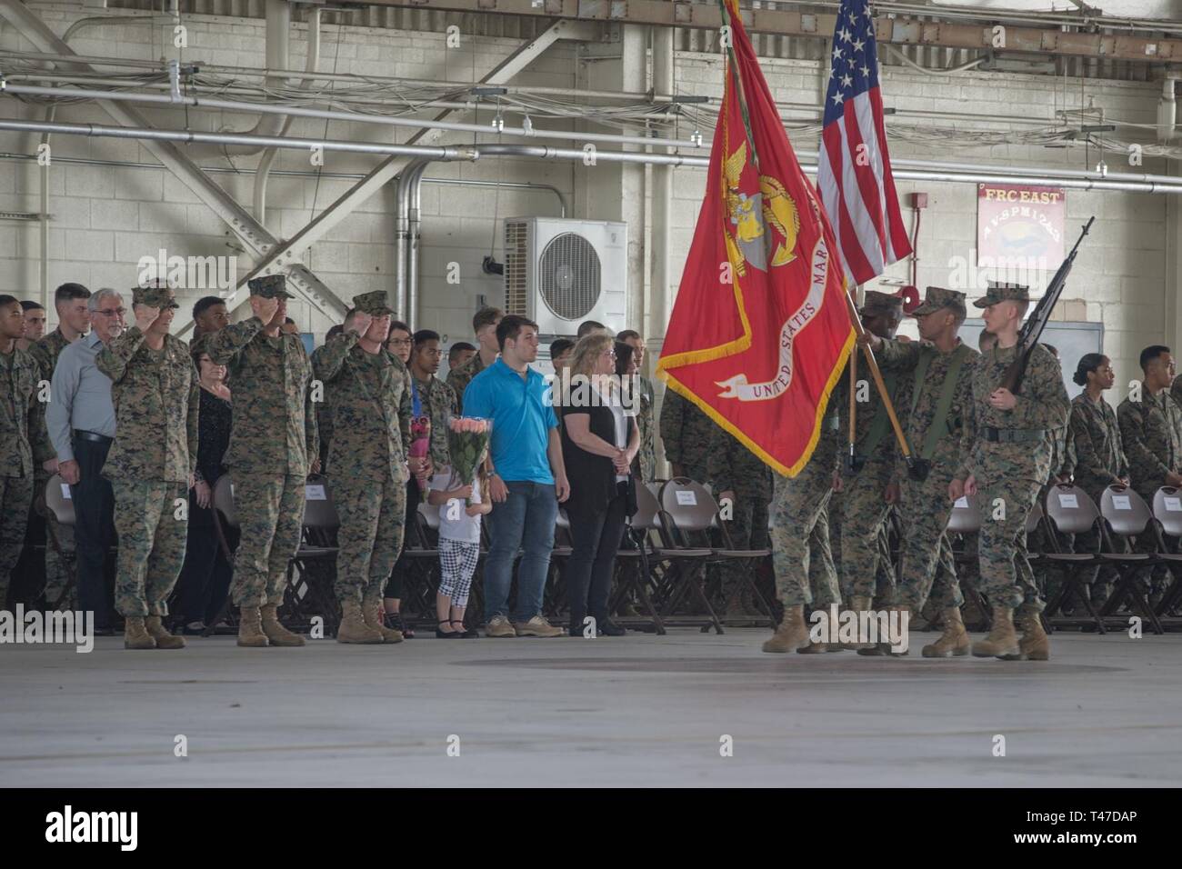U.S. Marine Corps Lt. Col. Christopher Benfield, commanding officer of ...
