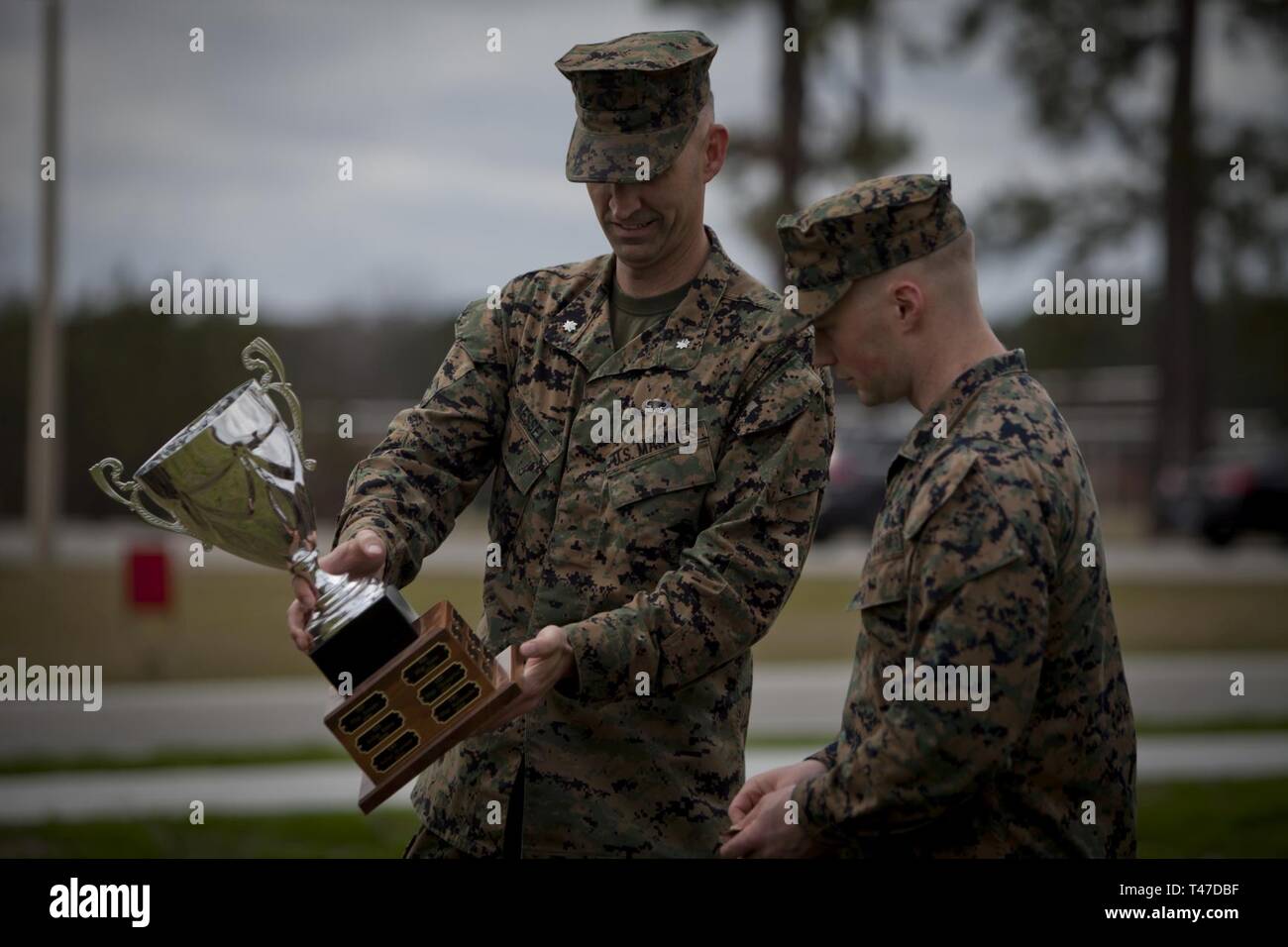 Marine combat instructor school hi-res stock photography and images - Alamy