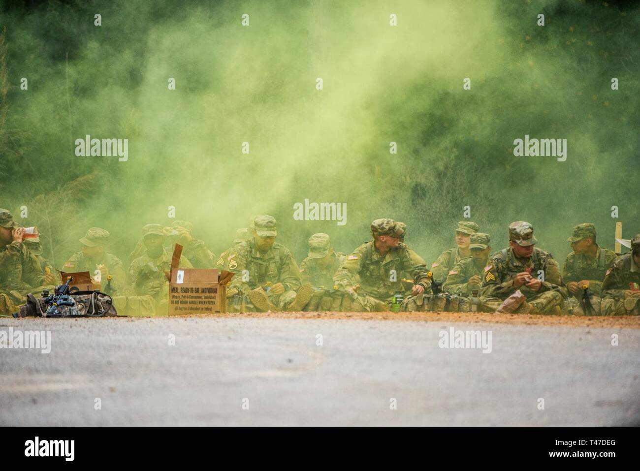 FORT BENNING, Ga. – Trainees from Echo Company, 2nd Battalion, 58th ...
