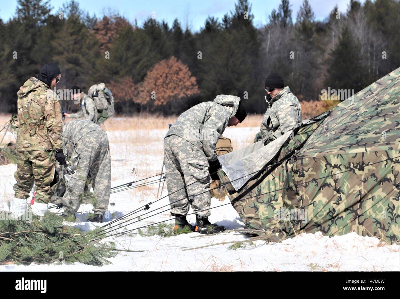 Military Army Camouflage Tents High Resolution Stock Photography and ...