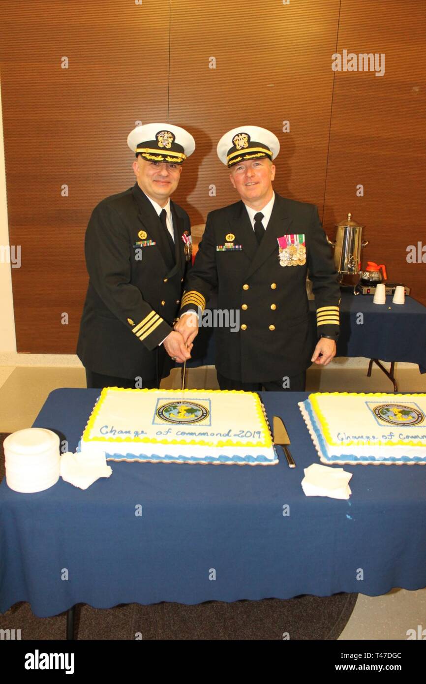 Cdr. Steve Aboona assumed command of Naval Medical Logistics Command ...