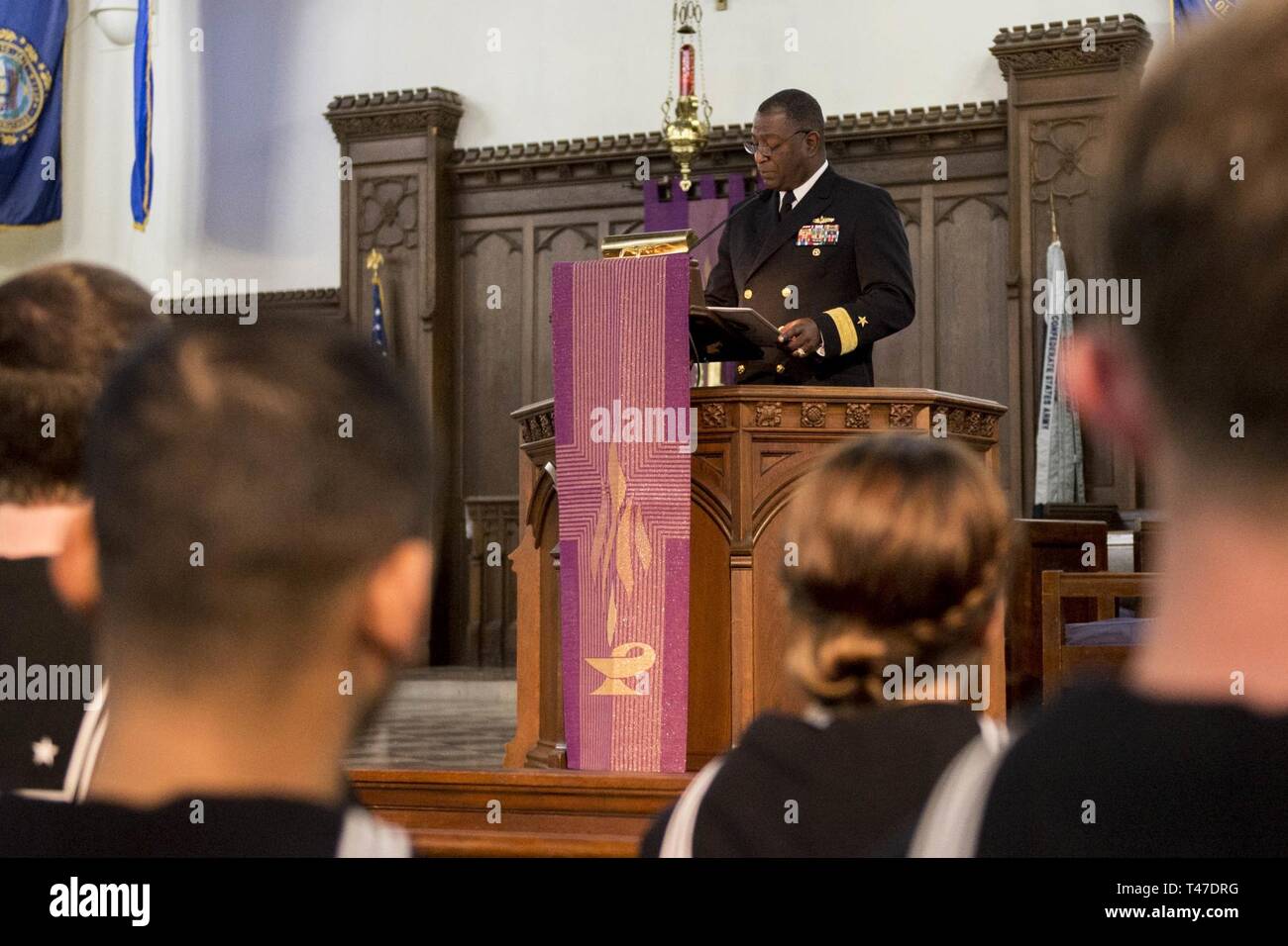 CHARLESTON, SC. (March 17, 2019) Rear Adm. Stephen C. Evans, commander ...