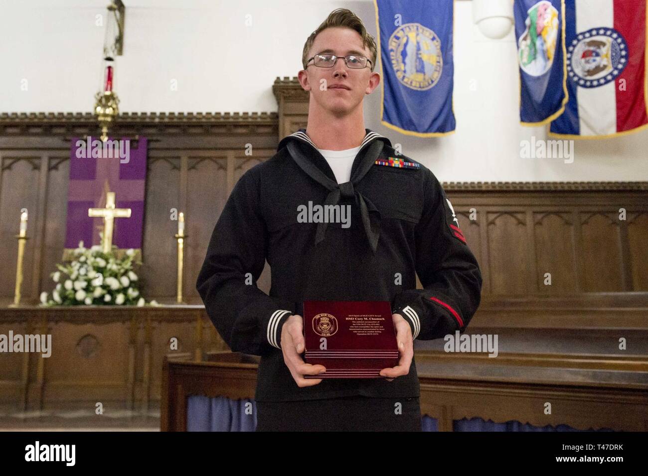 CHARLESTON, SC. (March 17, 2019) Hospital Corpsman 2nd Class Corey ...