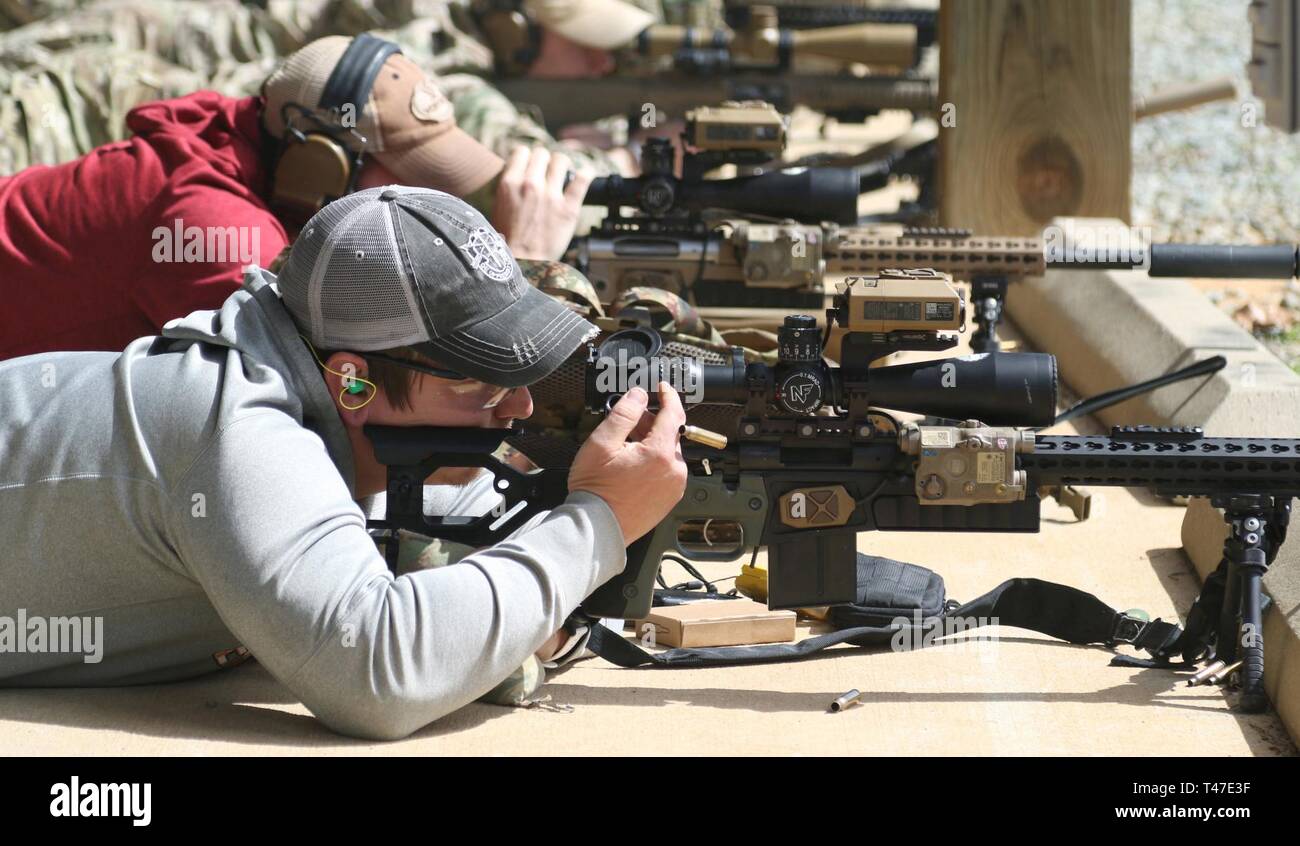 A competitor in the United States Army Special Operations Command ...