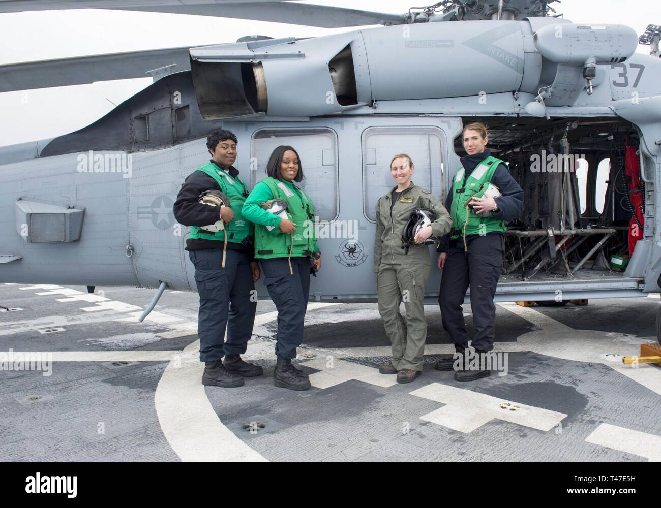 SEA (March 17, 2019) – Aviation Electronics Technician 1st Class Aerial ...