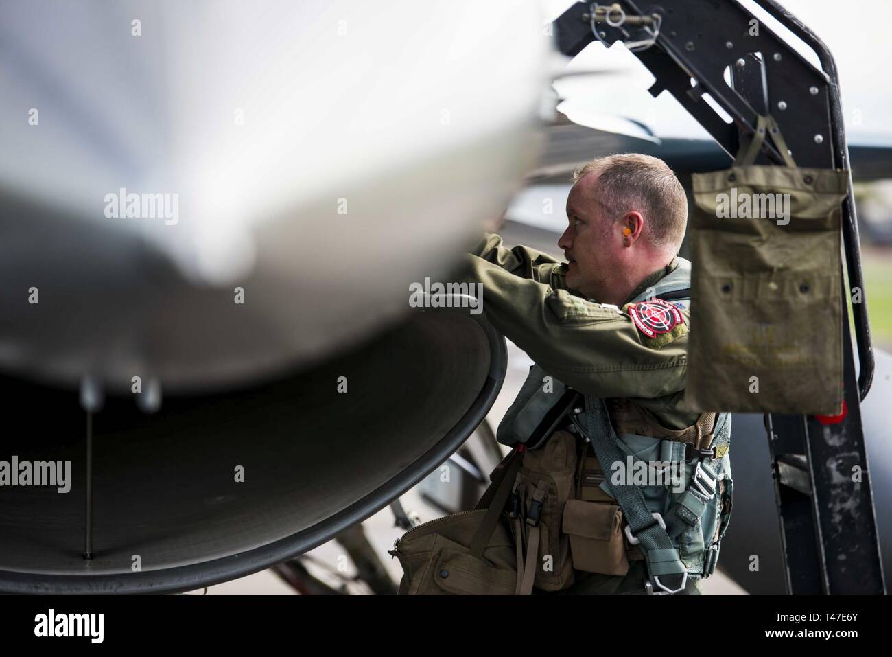 U.S. Air Force Lt. Col. Jason Monaco, the 18th Aggressor Squadron ...