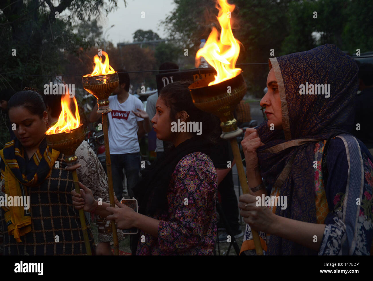 Pashtun demonstration pakistan hi-res stock photography and images - Alamy