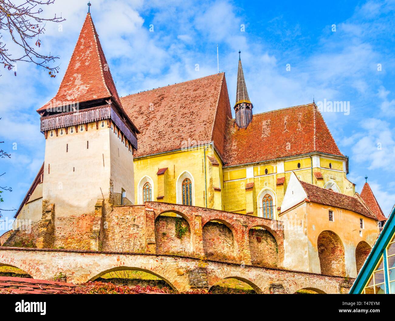 Biertan fortified church, Transylvania, Romania Stock Photo - Alamy