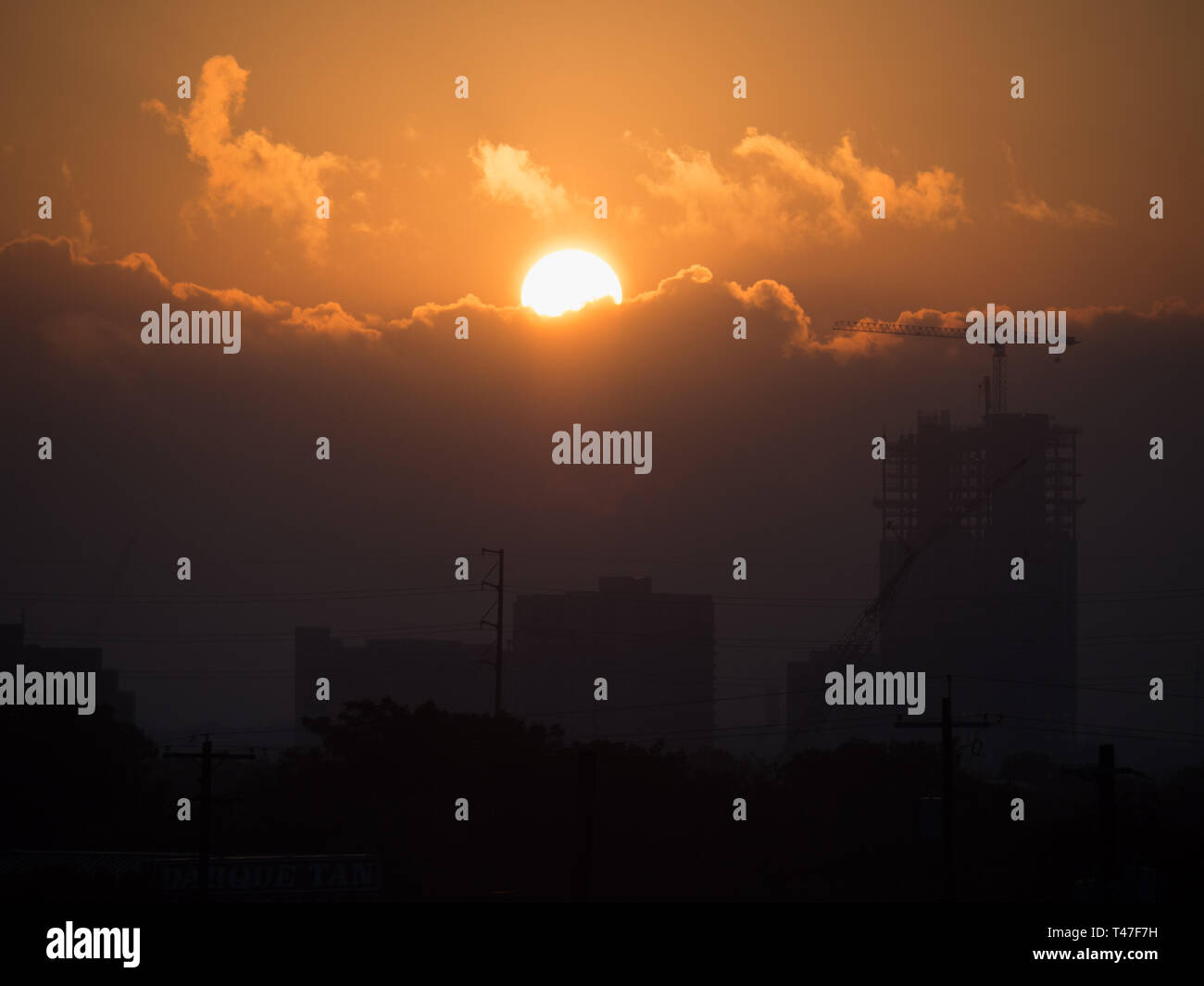 Austin skyline construction hi-res stock photography and images - Alamy