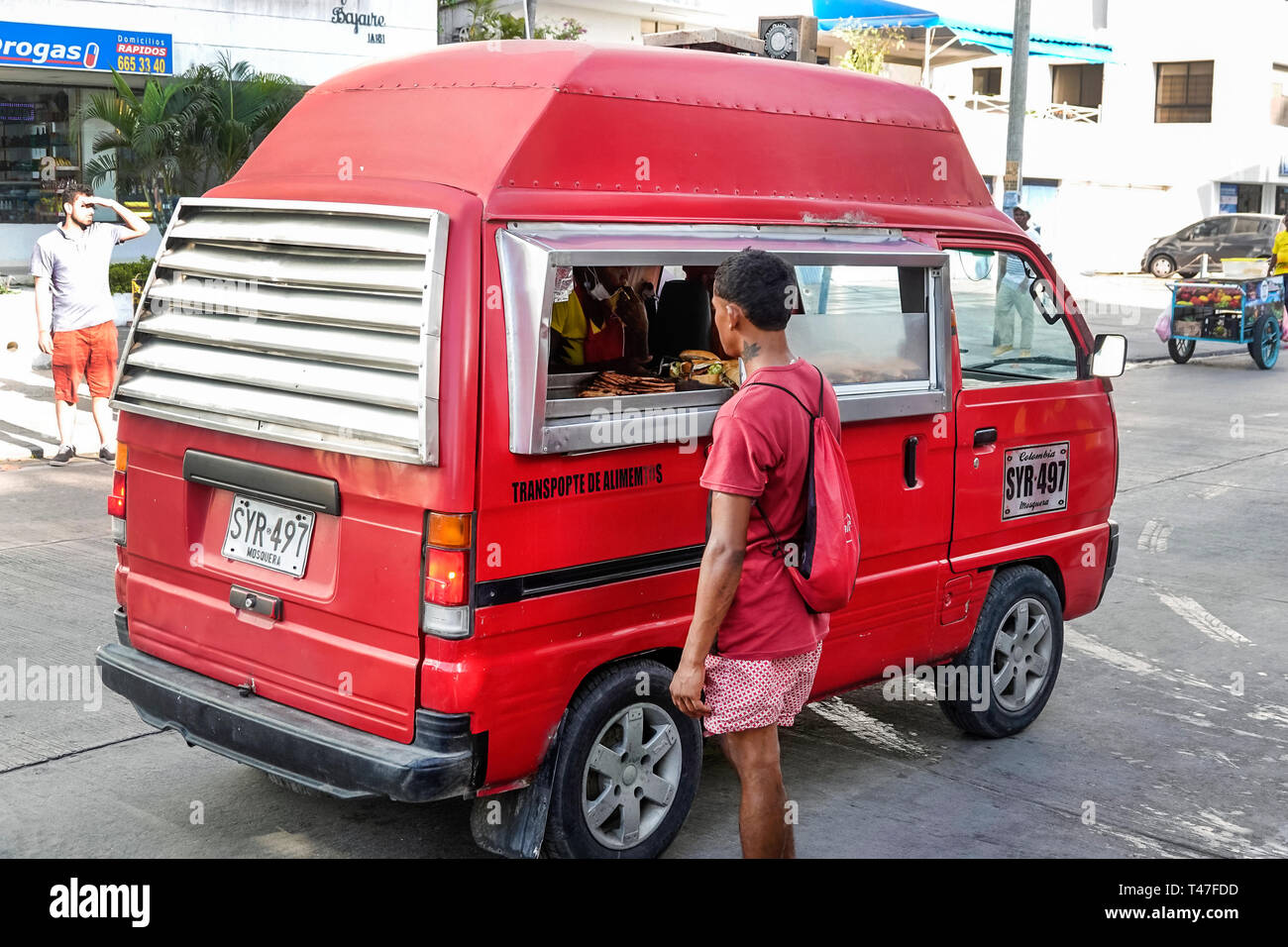 Cartagena Colombia,El Lagito,Hispanic resident,residents,man men male ...
