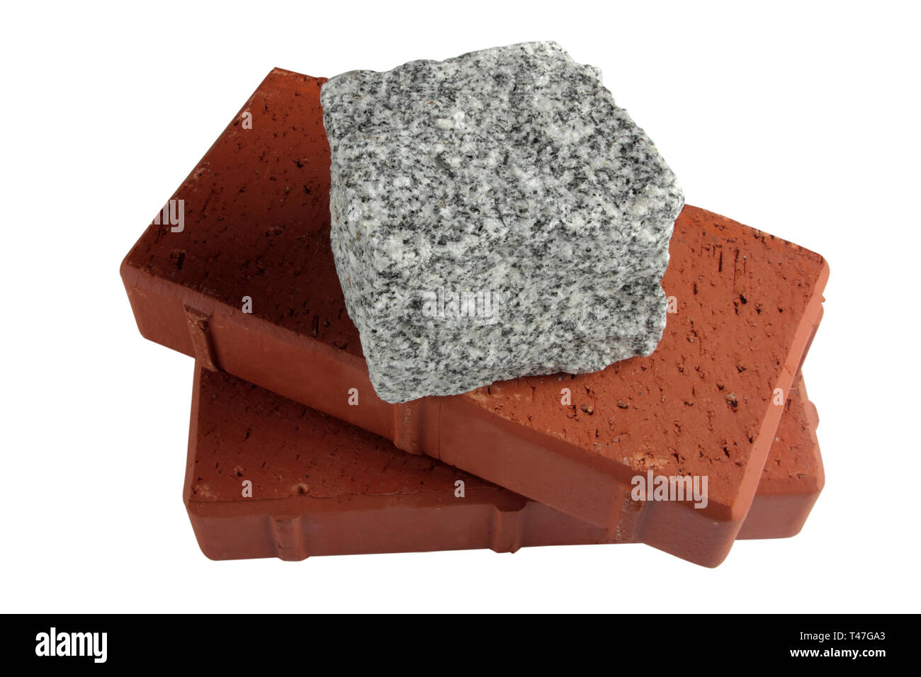 Stone paving walkway Cut Out Stock Images & Pictures - Alamy